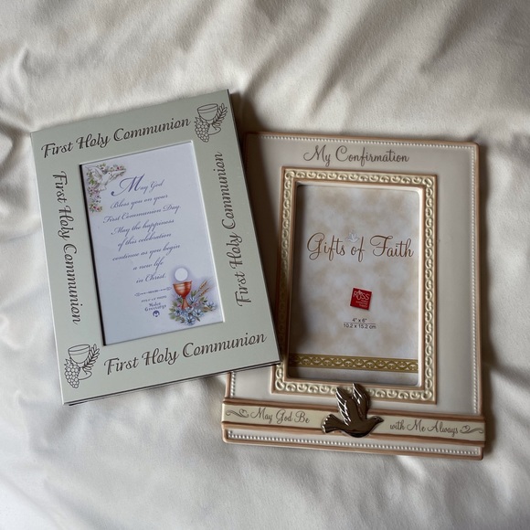 Accents | Communion And Confirmation Picture Frames | Poshmark